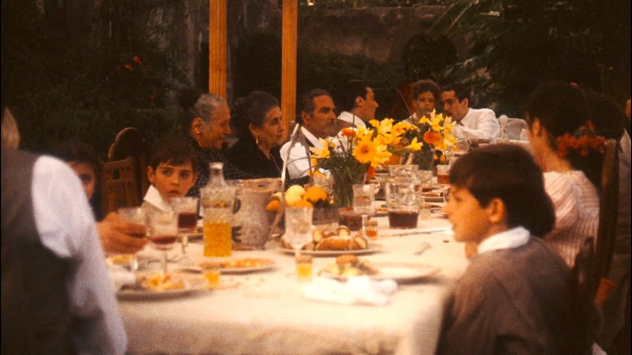 The Godfather Part 2 (1974) - Family Dinner & Tasting Olive Oil - YouTube
