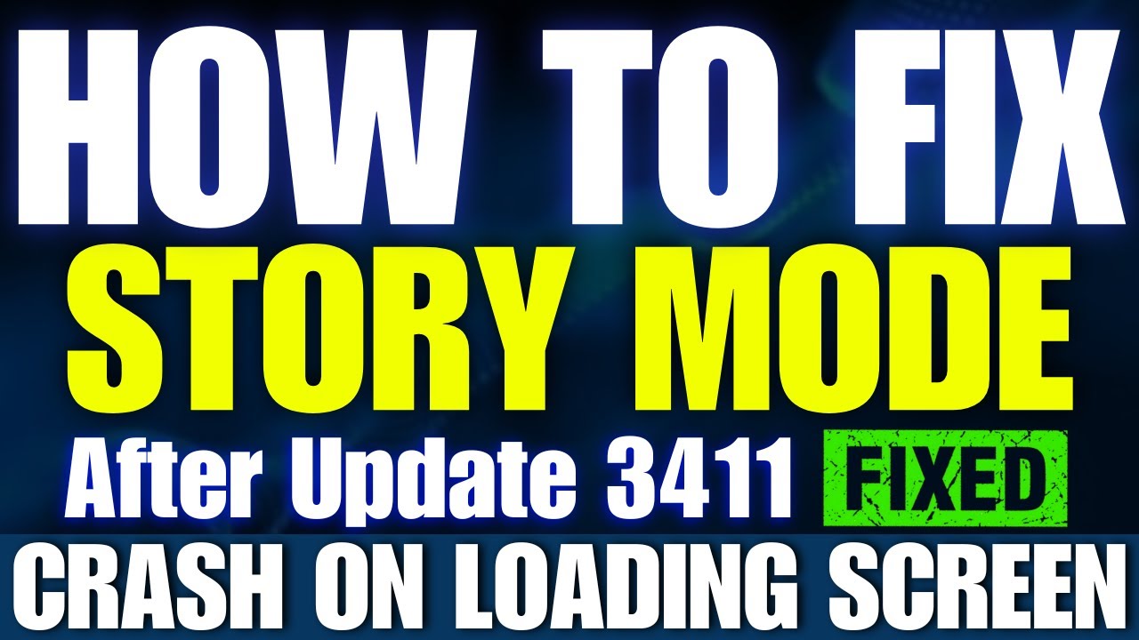 How to Fix GTA 5 Story Mode Crash After Update 3411 | Loading Screen ...