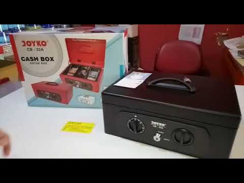 Cash box joyko cb-32A - YouTube