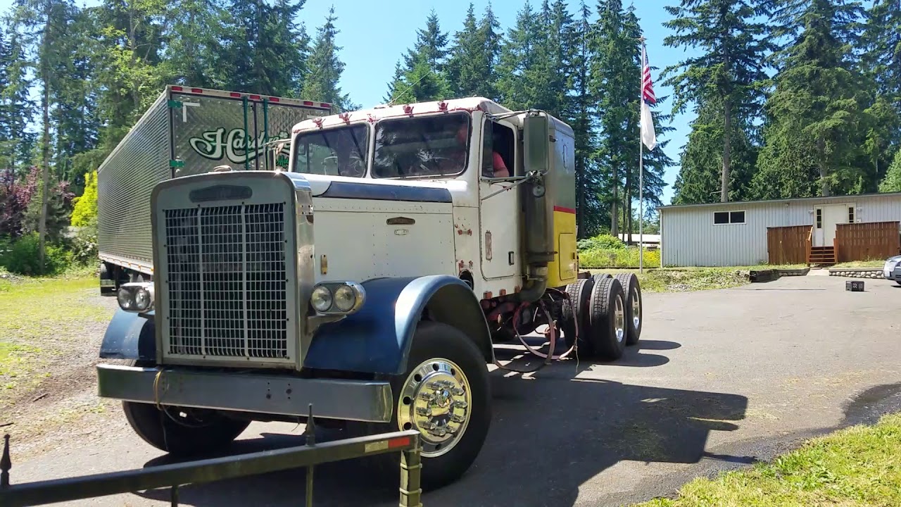 1983 freightliner flc - YouTube
