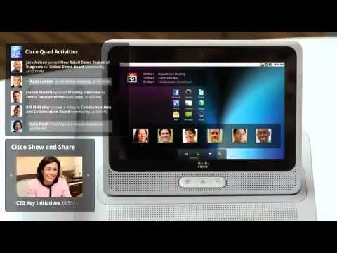 Cisco Cius Tablet overview - YouTube