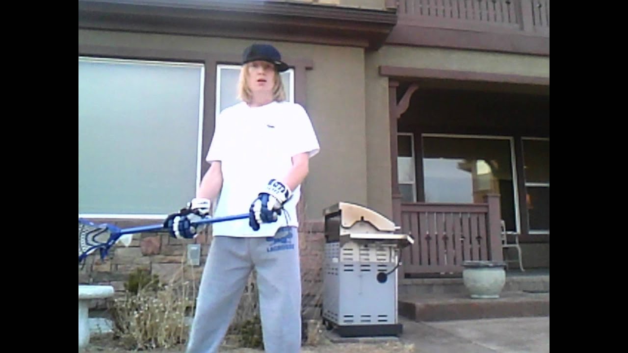Lax Tutorial: Setting up a good shot with McQueen Midfielder Cody ...
