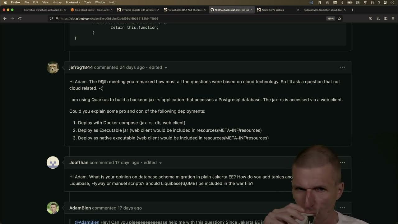 100th airhacks.tv: Jakarta EE Native, AWS LightSail, JAR, Docker, GraalVM, ALB, Quarkus, Lambda ...