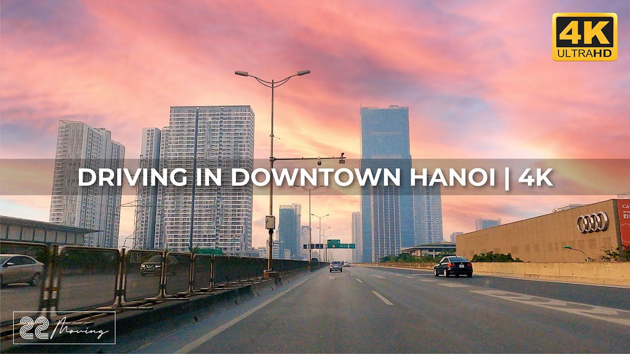 Driving in downtown HANOI | 4K driving empire hanoitv hanoi 4k - YouTube