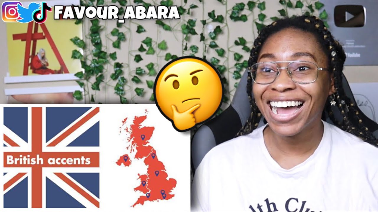 AMERICAN REACTS TO BRITISH ENGLISH & ACCENTS! 😳 - YouTube