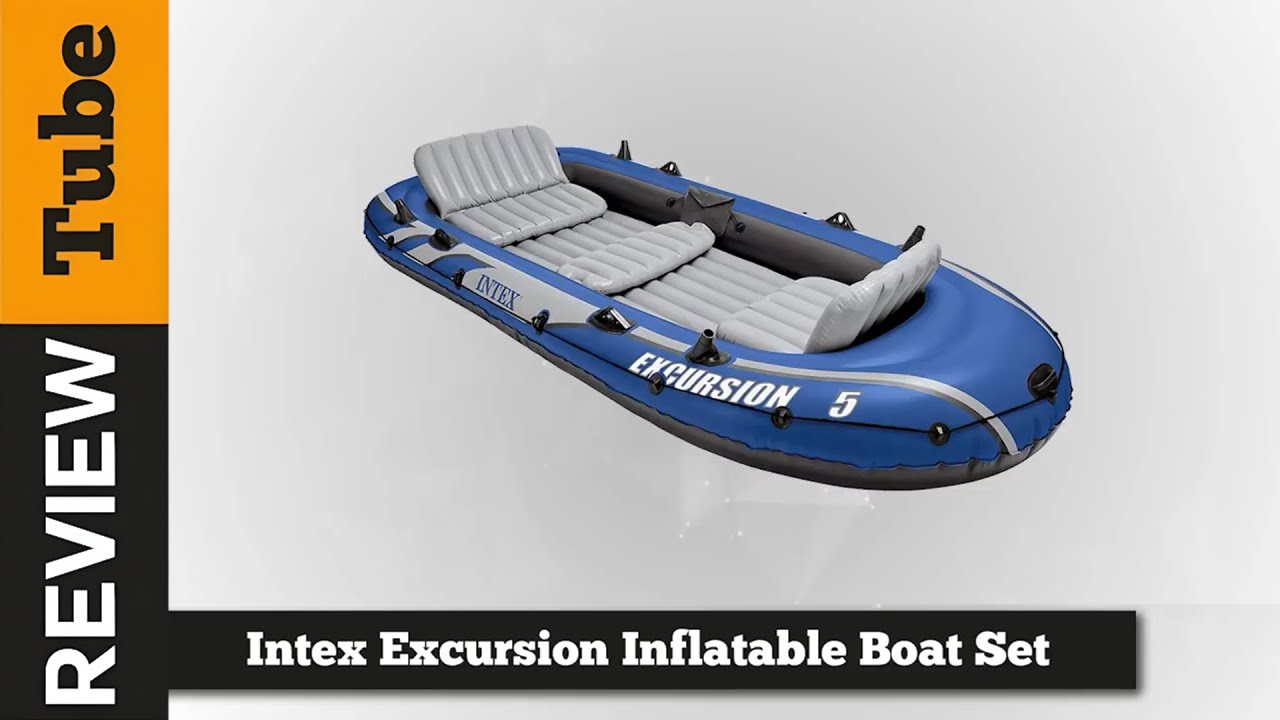 Intex Excursion Inflatable Boat (2023) - YouTube