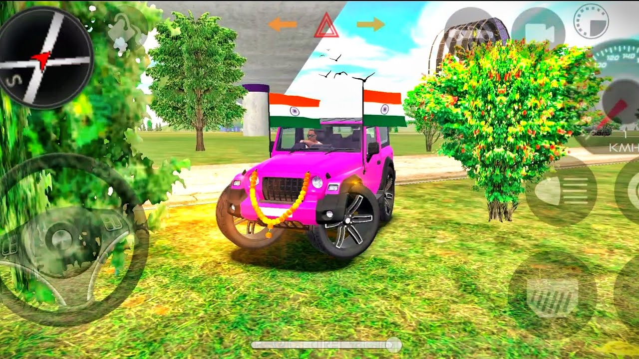 Modified Mahindra Pink Thar Video || कार वाला गेम || खेलने वाला गाड़ी ...