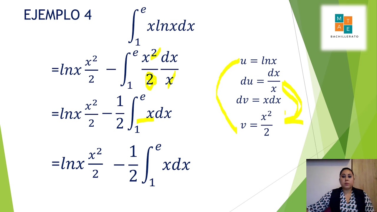 INTEGRAL DEFINIDA EJEMPLO 4 - YouTube