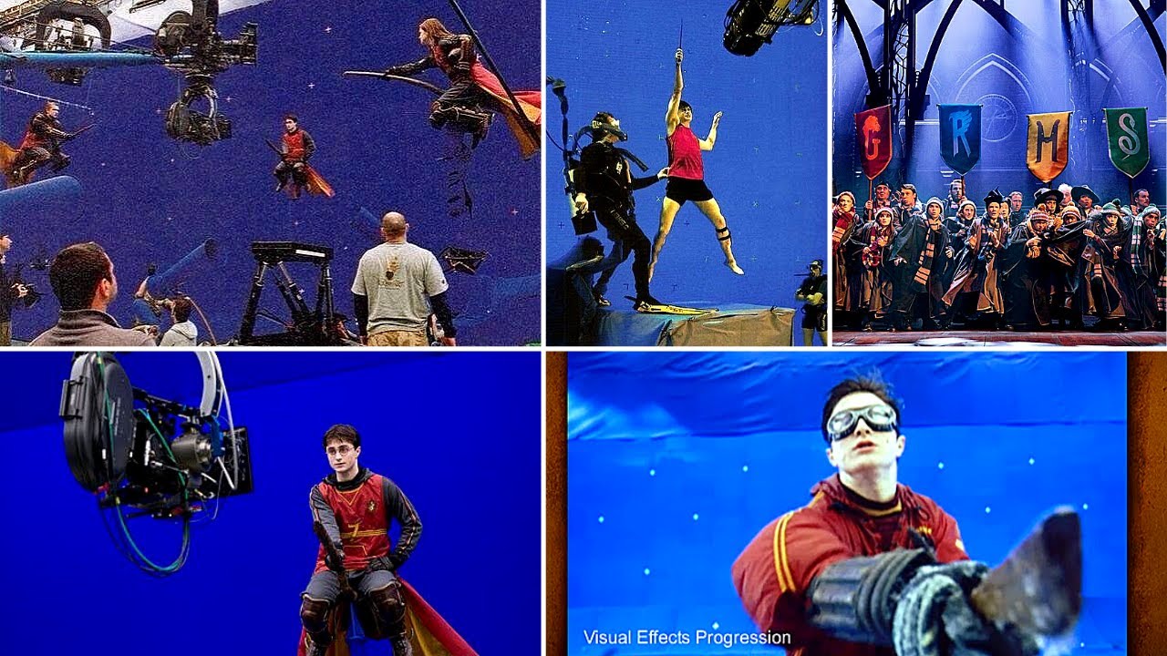 How Quidditch Scenes Were Made... - YouTube