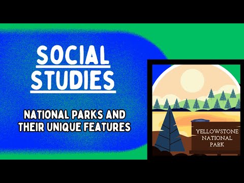 National Parks and Unique Features: Understanding Social Studies Topics ...