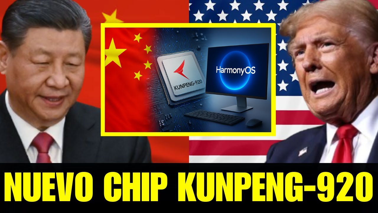 CHINA revela el poder del chip Kunpeng-920: ¡HarmonyOS PC rompe los ...