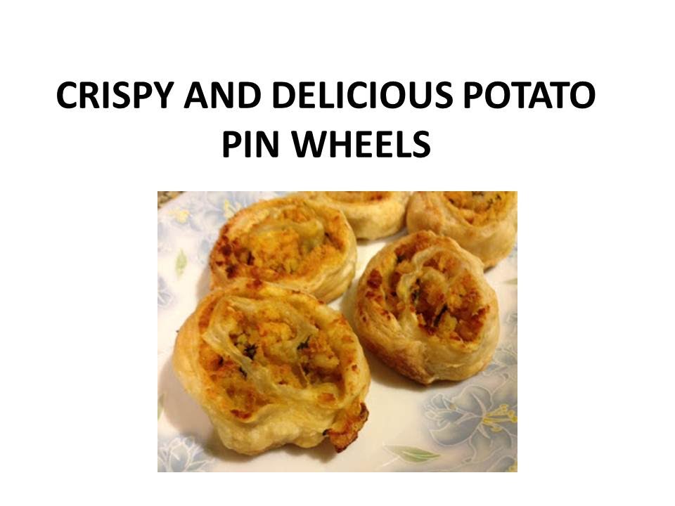 CRISPY POTATO PIN WHEELS RECIPE - ALOO PINWHEELS RECIPE - YouTube