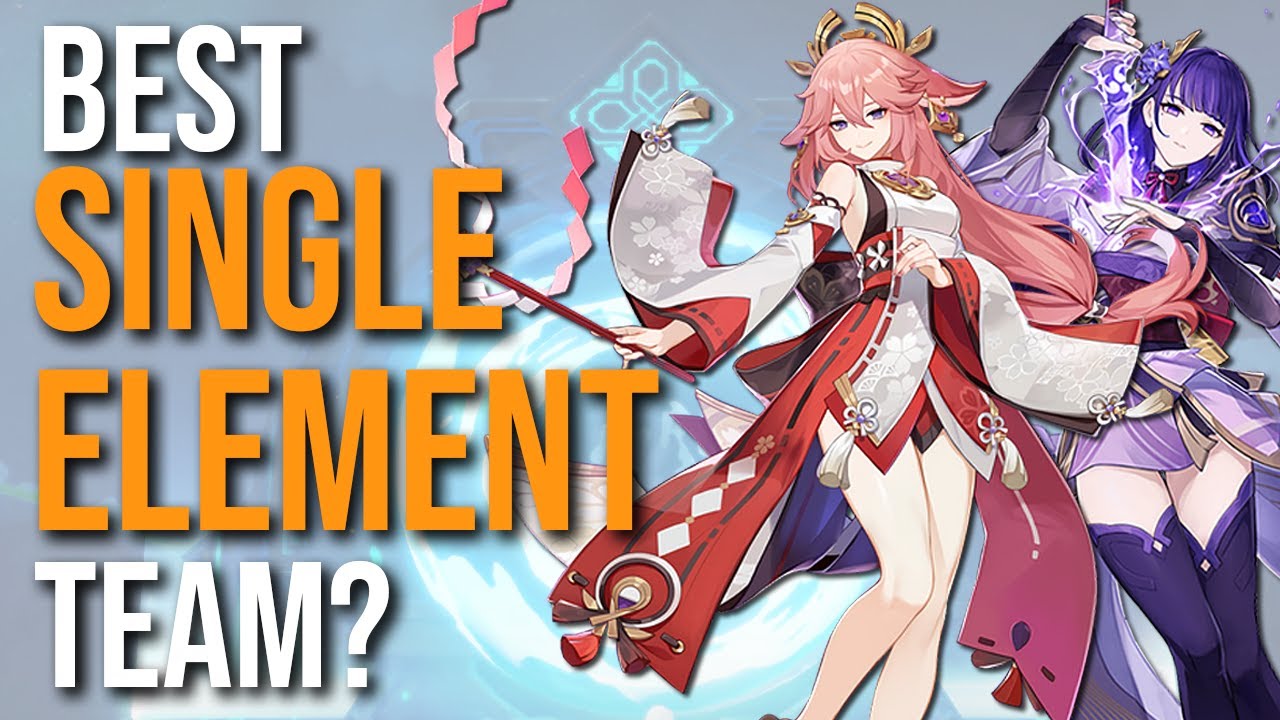 BEST Single Element Team (Monotype) CHALLENGE!! | Genshin Impact - YouTube