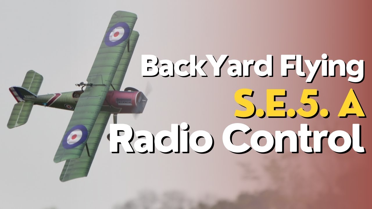 In-Depth Look: Flying the DW Hobby SE5-A with Grayson Hobby Experts ...