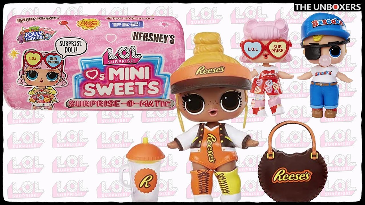 LOL Surprise Mini Sweets Candy Brands Surprise-O-Matic LOL Dolls - YouTube