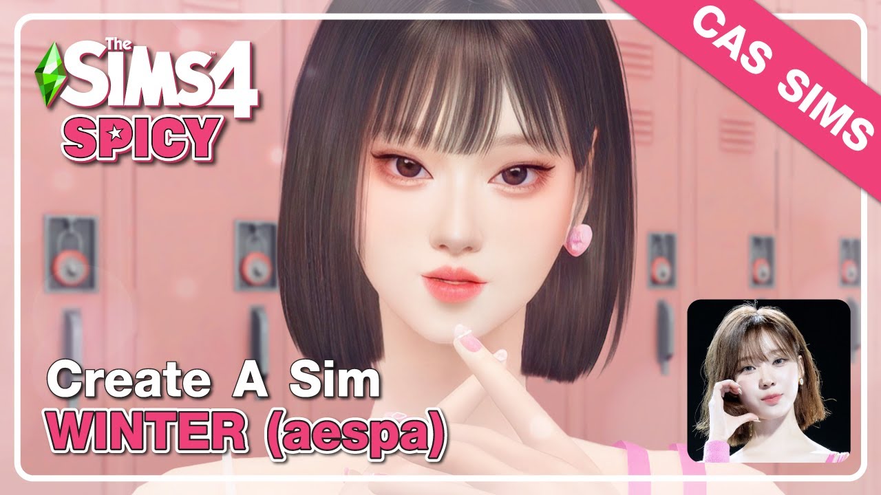⭐️ สร้างตัวละครน้องหนาว ⛄ WINTER (aespa) ในเกม The sims 4 | Create A Sim (CC LIST) - YouTube