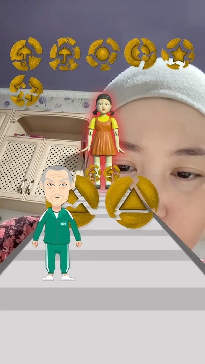 Squid Game Dalgona Challenge #squidgame #squidgame2 #dalgona #dalgonachallenge # ...