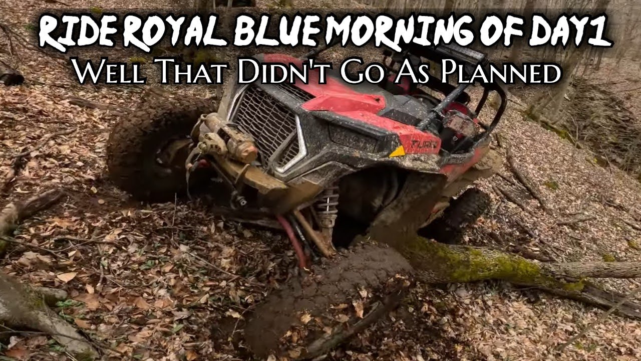 That Did Not Go as Planned Morning of Day1 Ride Royal Blue/ Polaris ...