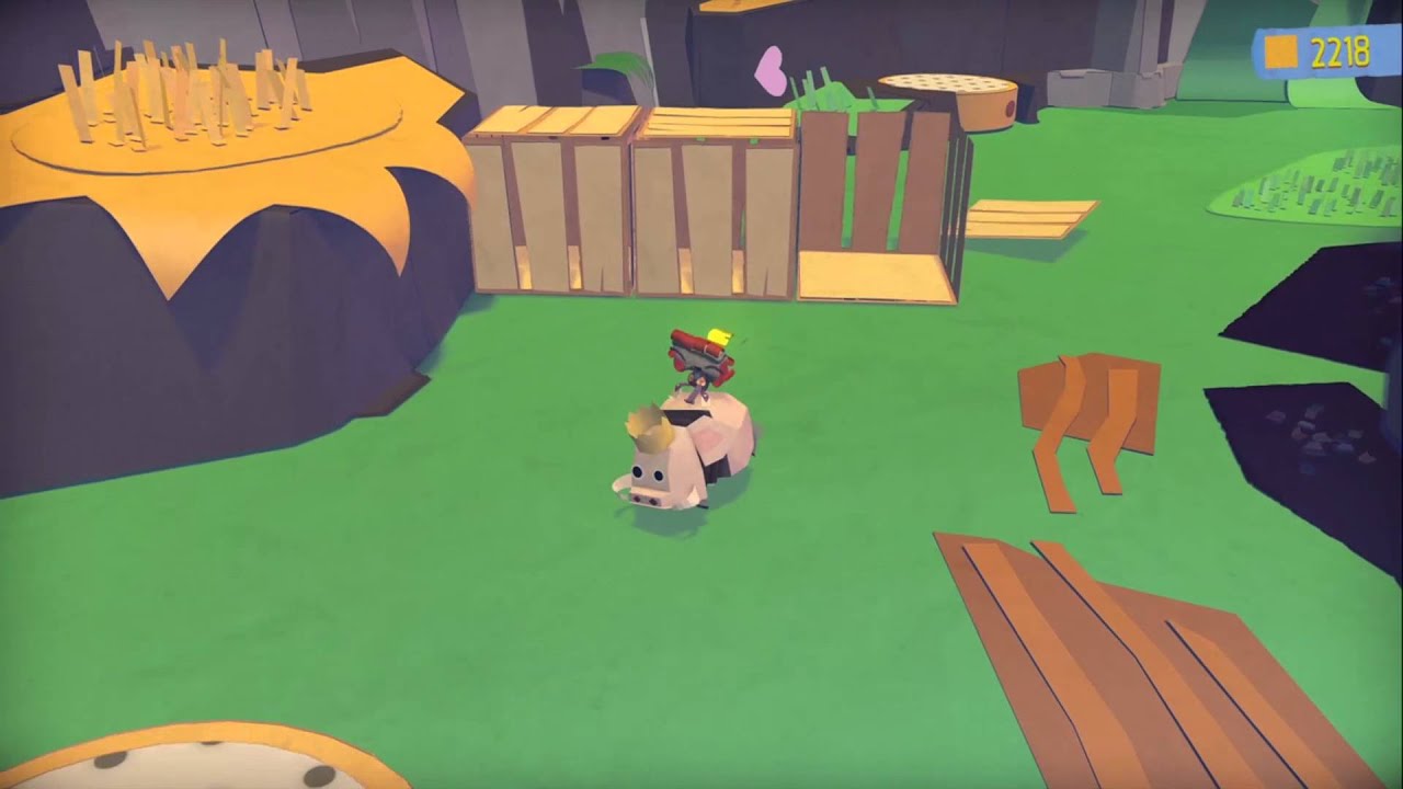 Tearaway Unfolded - Walkthrough 4 - Maypole Fields - YouTube