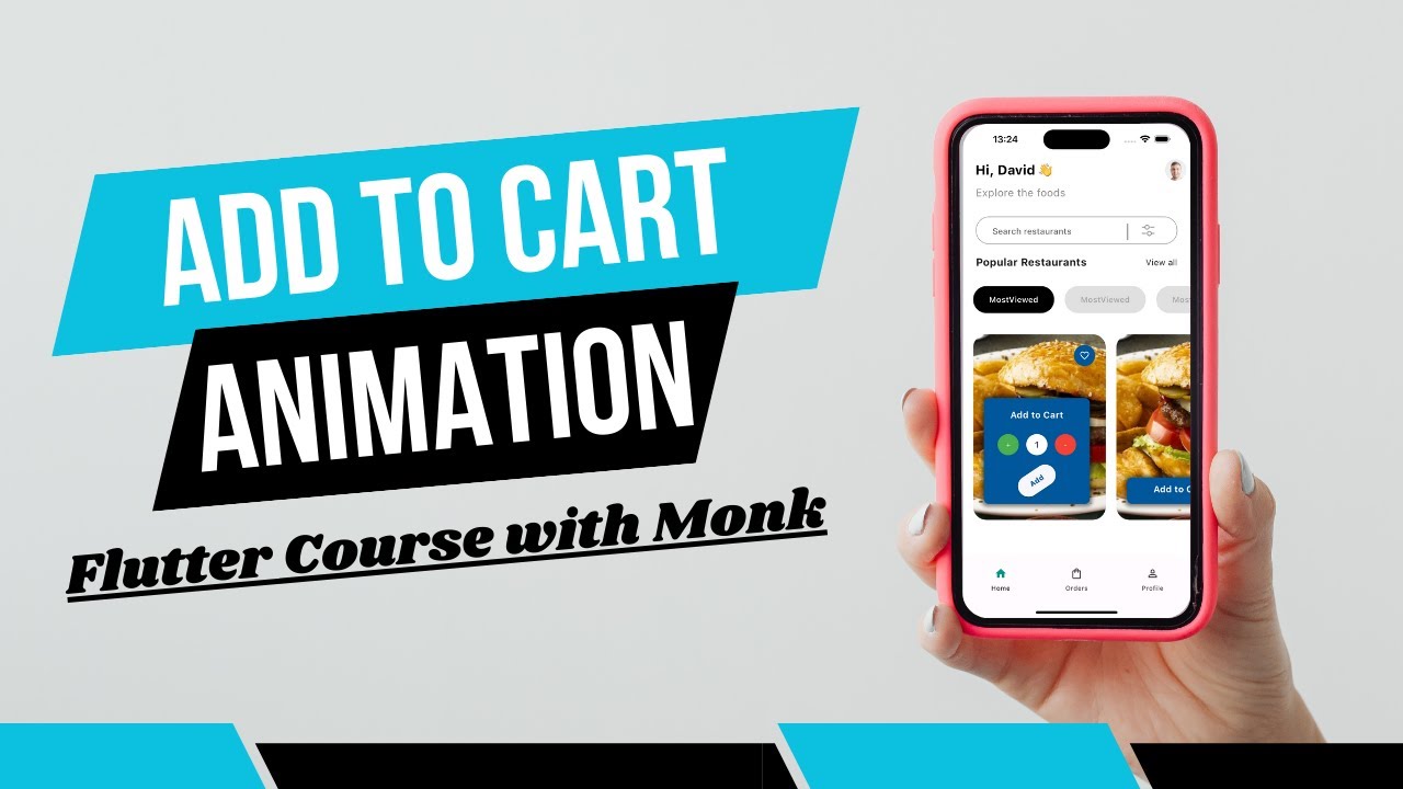 Flutter Cart Animation - Chained Animations ( Part 4 ) - YouTube