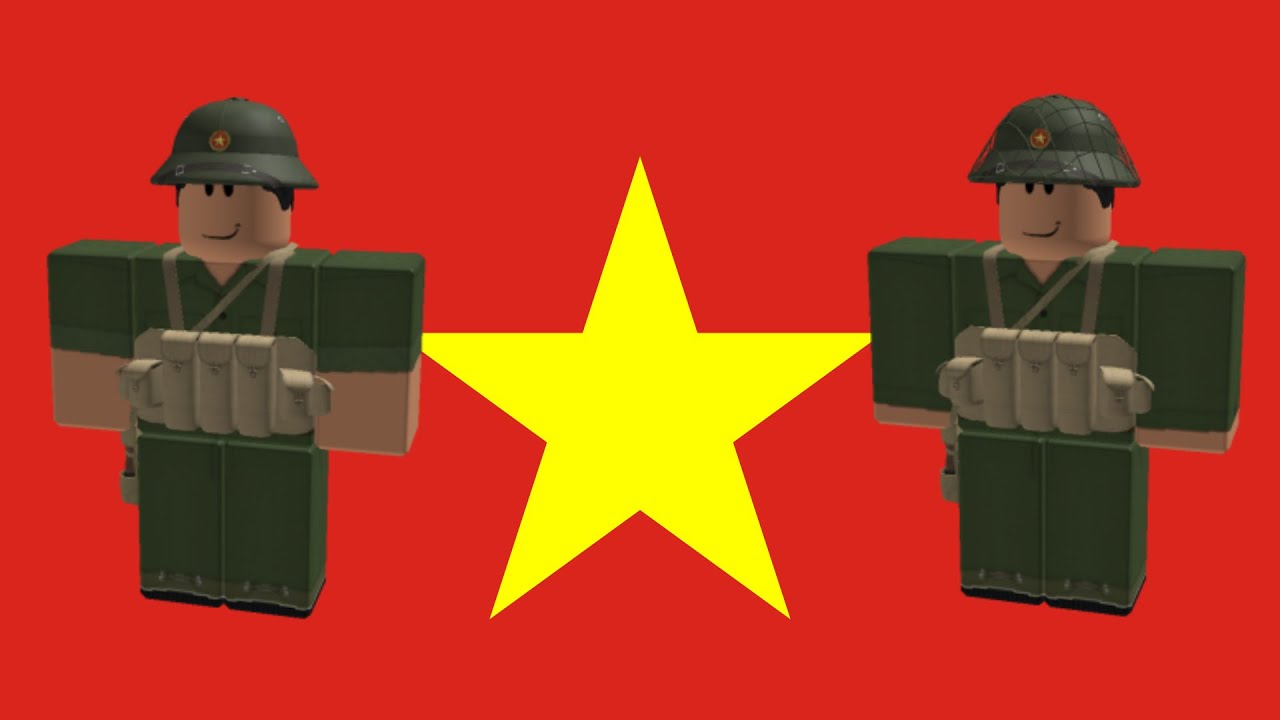 How to Make a North Vietnamese Army (PAVN) avatar in Roblox - YouTube