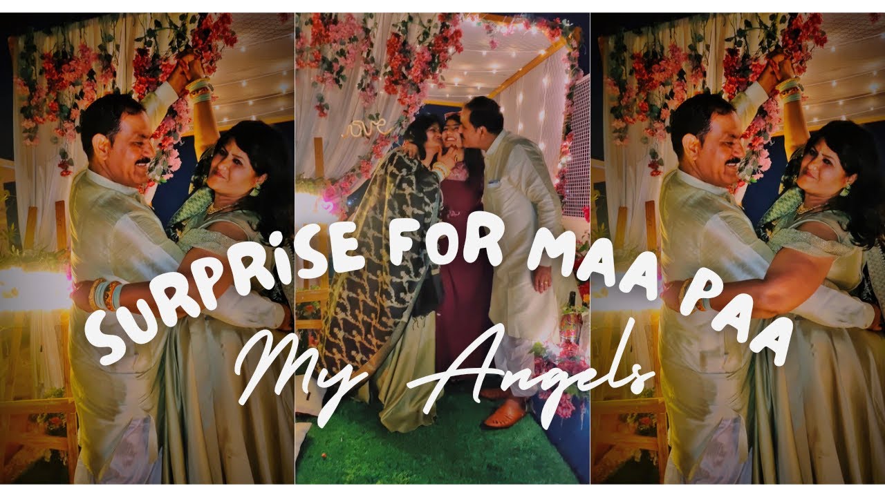 ANNIVERSARY VLOG | SURPRISE FOR MAA PAA | MY ANGELS - YouTube