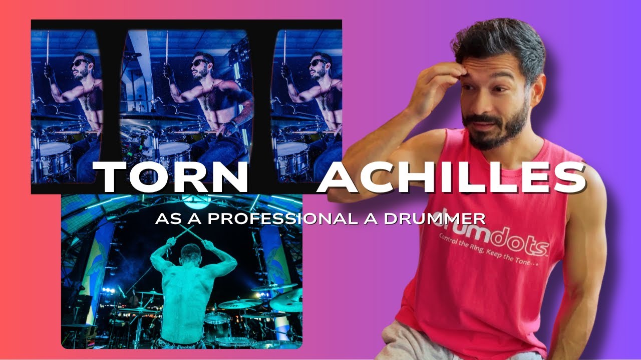 Pro Drummer Tears Achilles Tendon - What's Next? - YouTube