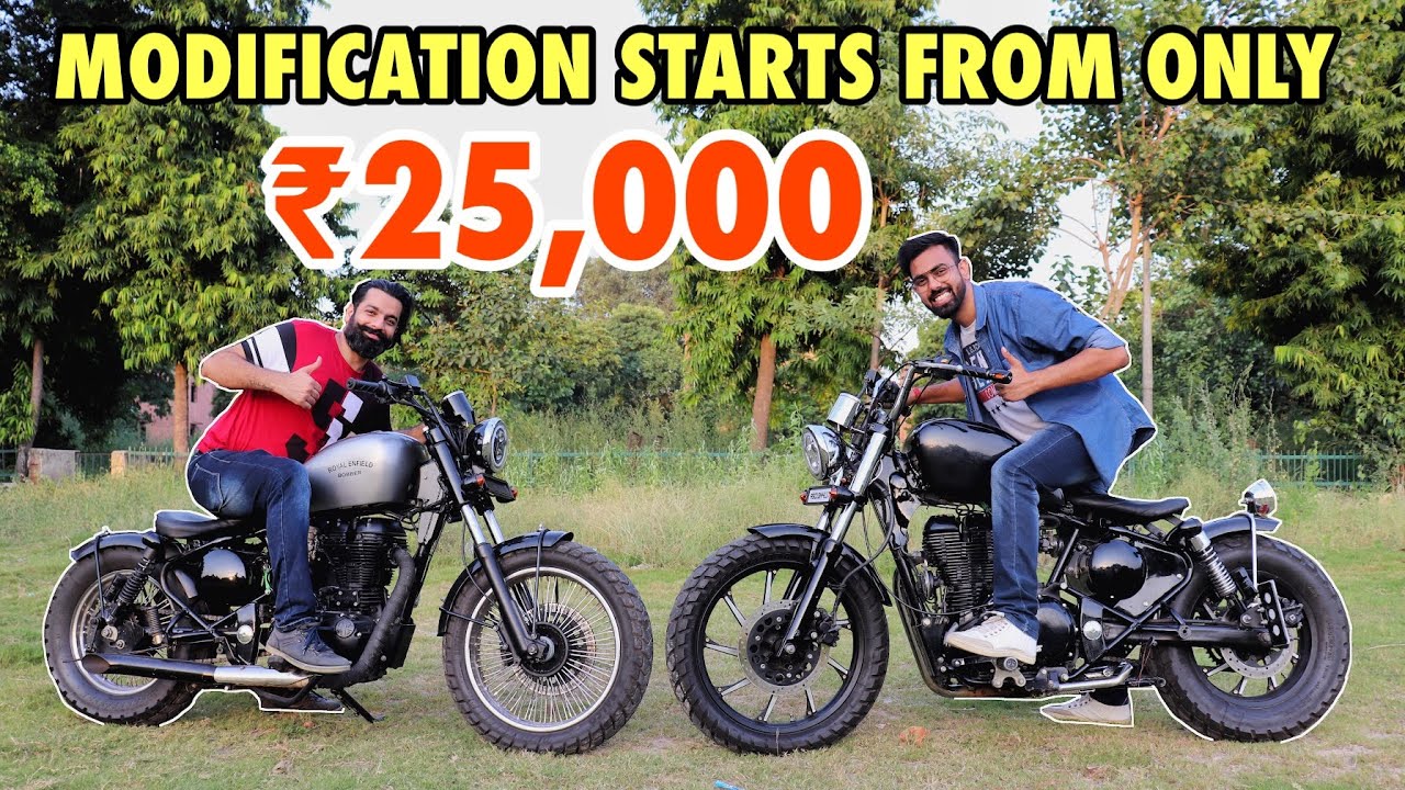 LIMITED Edition BOBBER | Bullet MODIFIED into BOBBER BIKES | BULLET ...