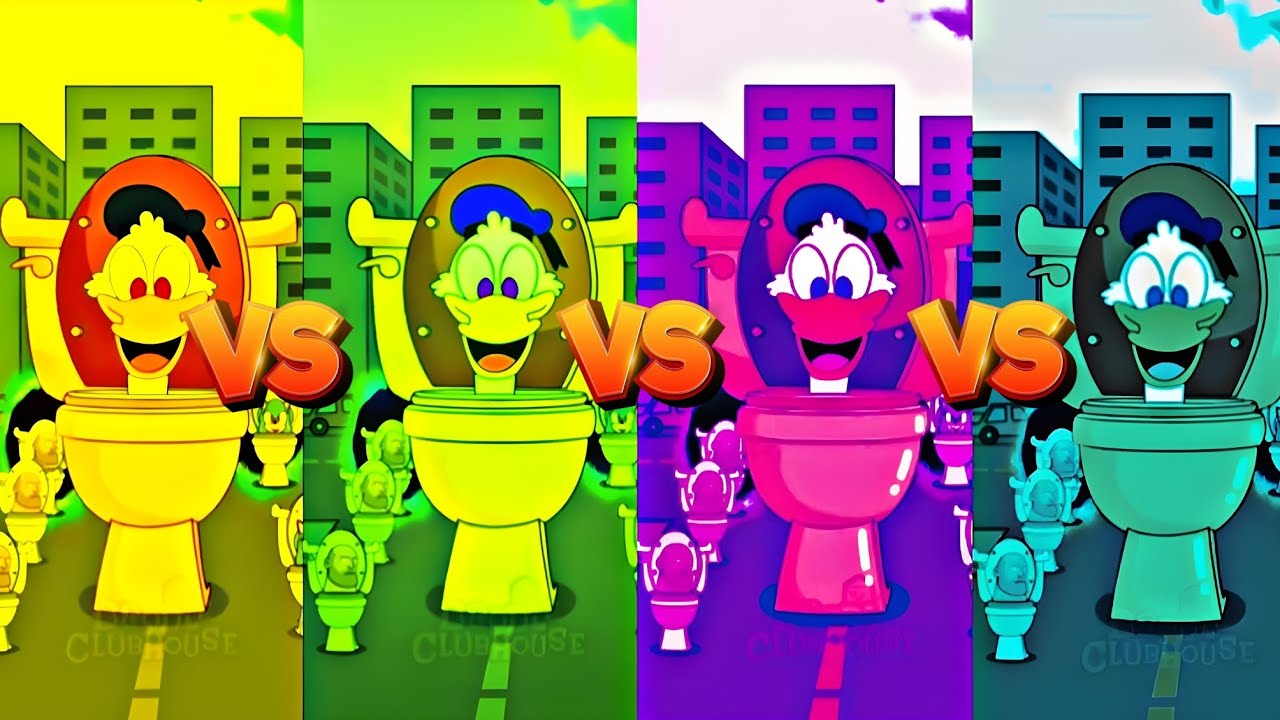 SKIBIDI TOILET MEGA BATTLE #78 || Skibidi toilet vs Donald duck - YouTube
