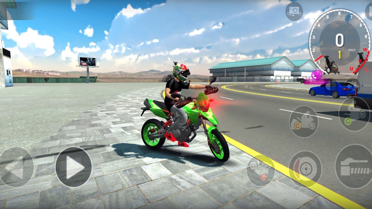Motor Bike City Road 3D Driving Police Racing Motocros Stunt Game ...