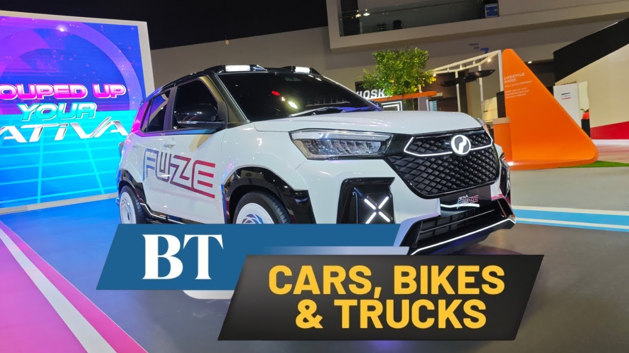 Perodua unveils the all new Perodua Ativa Fuze - YouTube