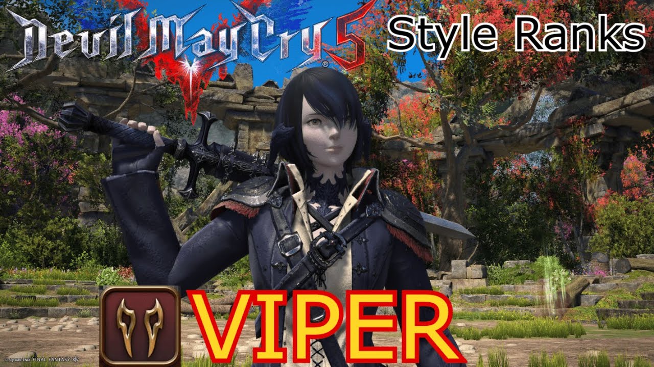 FFXIV Viper with DMC Style Battle Ranks - YouTube