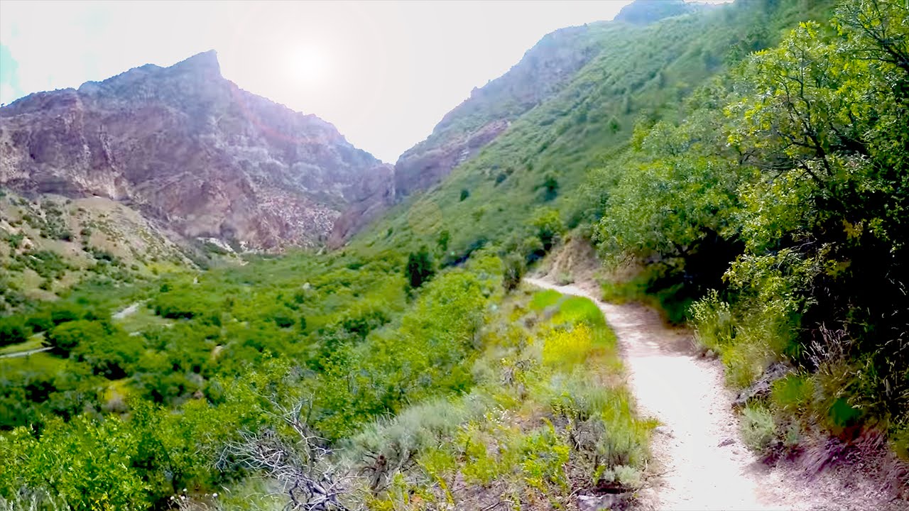 Rock Canyon Trail Hike in 4k - YouTube