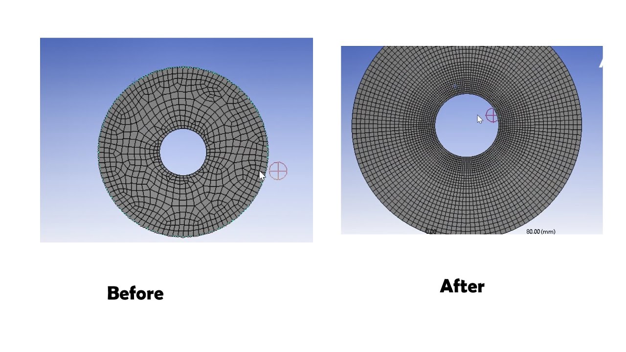 2D Meshing on Ansys Sowftware From Course Ansys Basics.#Fea #ANSYS - YouTube