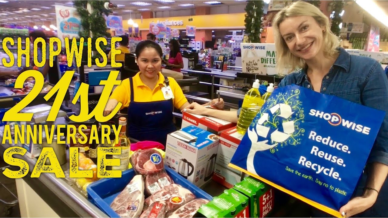 Best Deals: Shopwise 21st Anniversary Sale Makati Metro Manila - YouTube