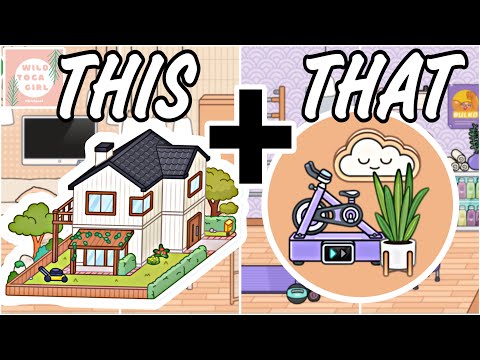 THIS + THAT ✨ NEW 🆓 FAMILY HOUSE 🏠 + CARE & CORE FURNITURE PACK 🧘‍♀️💪 TOCA BOCA WORLD 🌍 