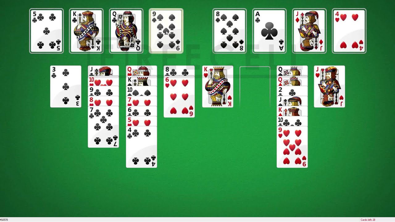 Solution to freecell game #10570 in HD - YouTube