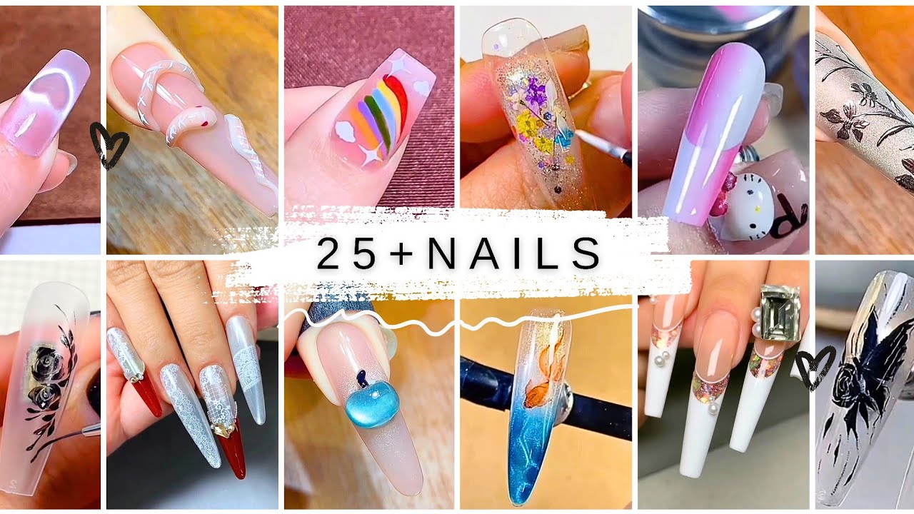 Top 25 Nail Art Designs That Will Blow Your Mind 🤯 | Trendy 2025 Nails ...