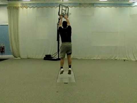 Biomechanical Analysis of Basketball Jump Shot (Rear View) - YouTube