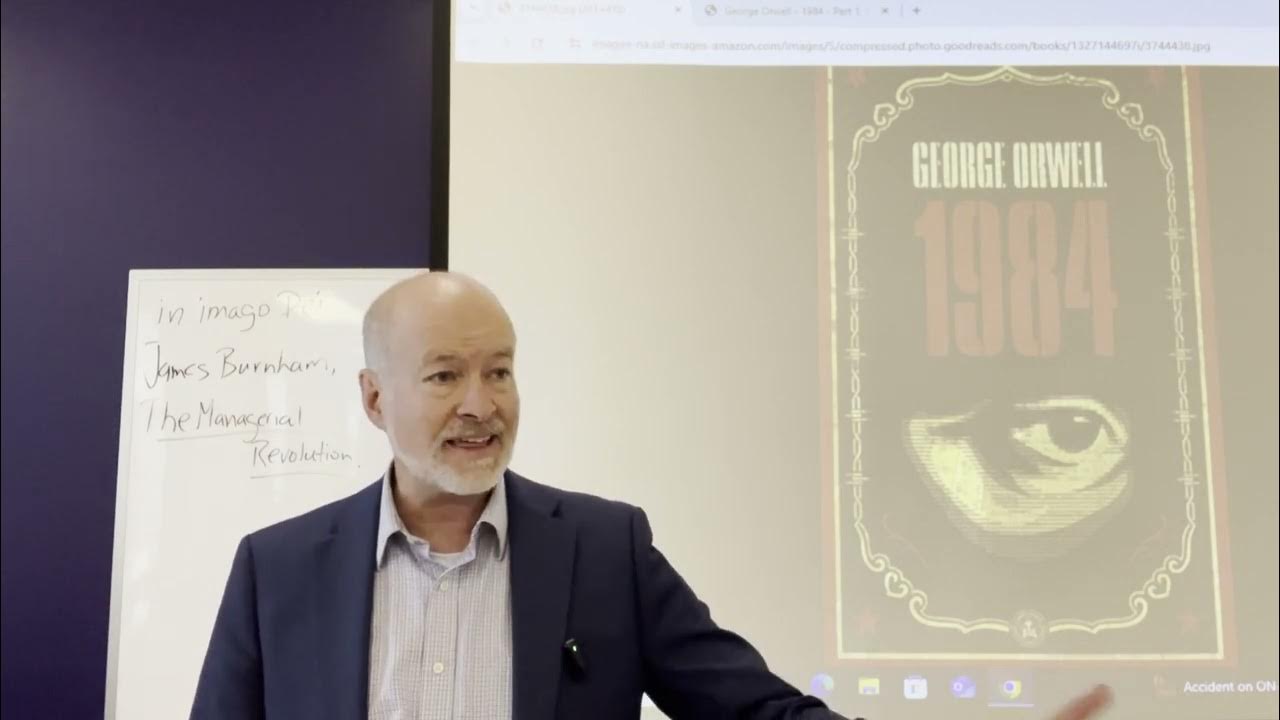 George Orwell, 1984, part one - YouTube