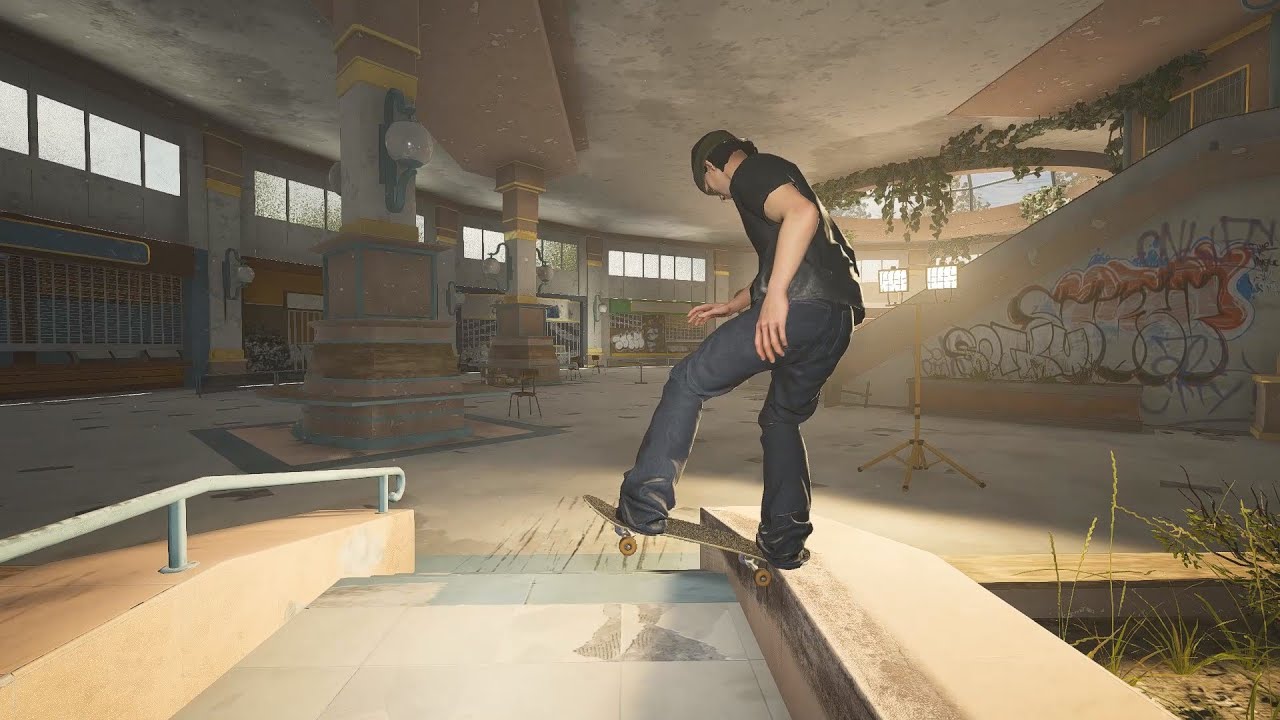 Realistic Session Skate Sim Gameplay - New Abandon Mall DLC (PC) - YouTube