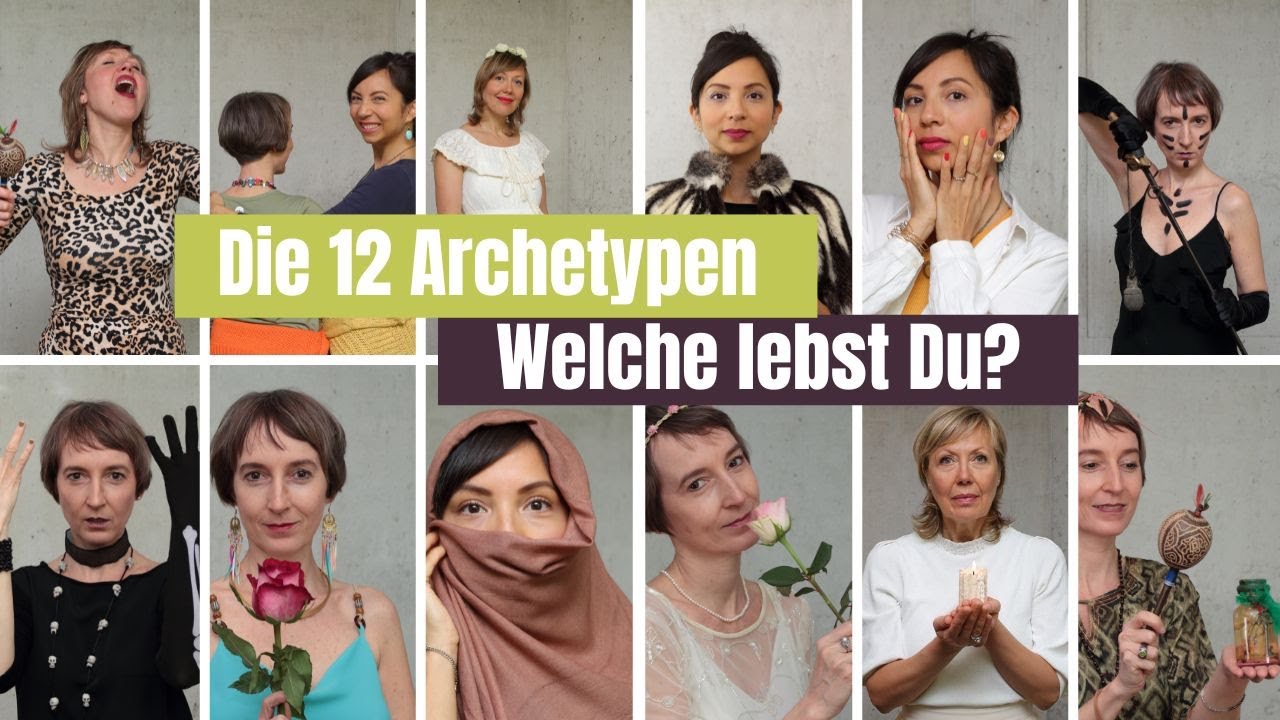 Die 12 weiblichen Archetypen | Stärke Dein Frau SEIN - YouTube
