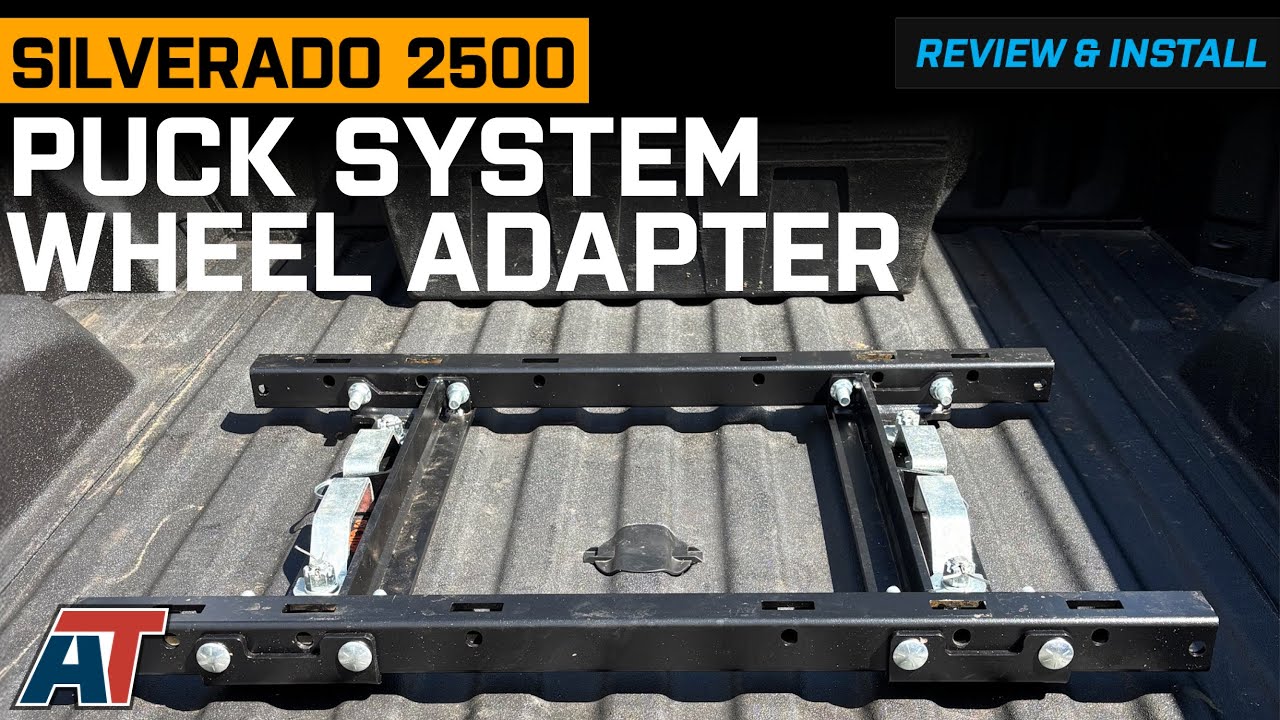 2020-2026 Silverado 2500 OEM Puck System 5th Wheel Adapter with Rails ...