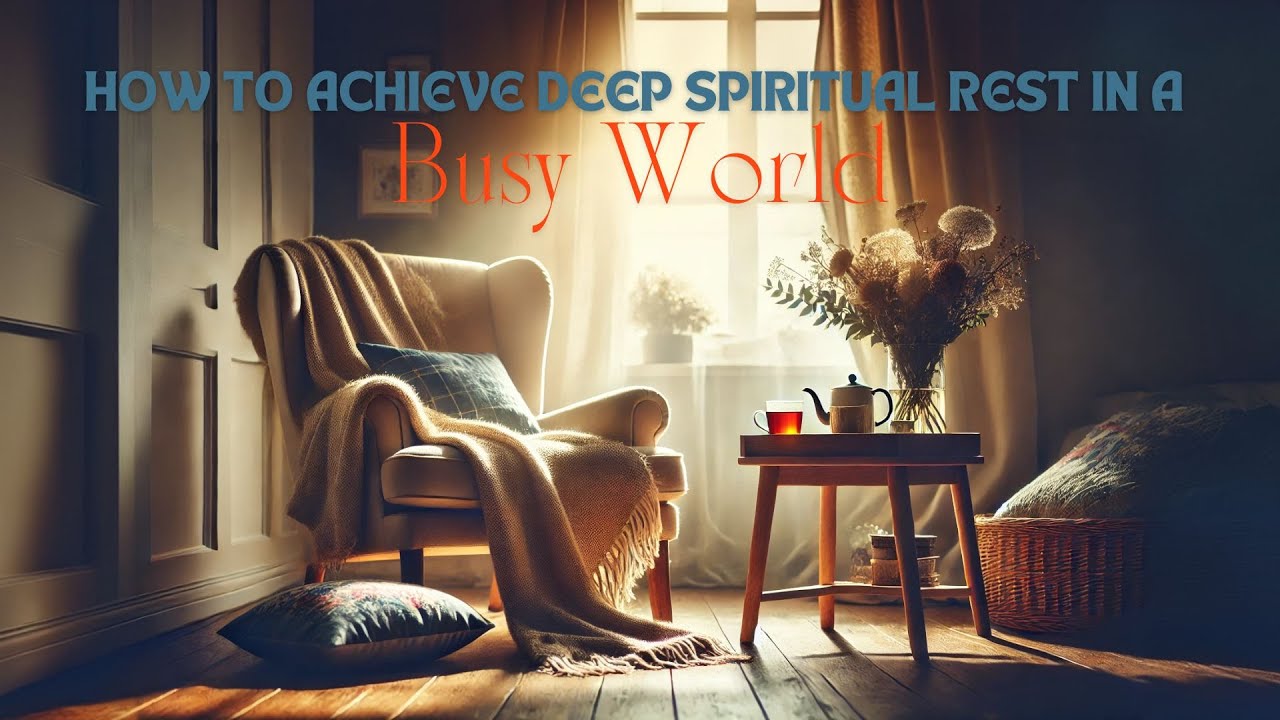 How to Achieve Deep Spiritual Rest in a Busy World - YouTube