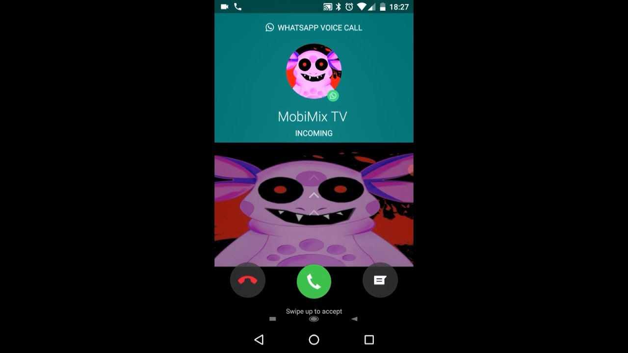 WhatsApp LG Google Nexus 5 incoming call via Fake call - YouTube