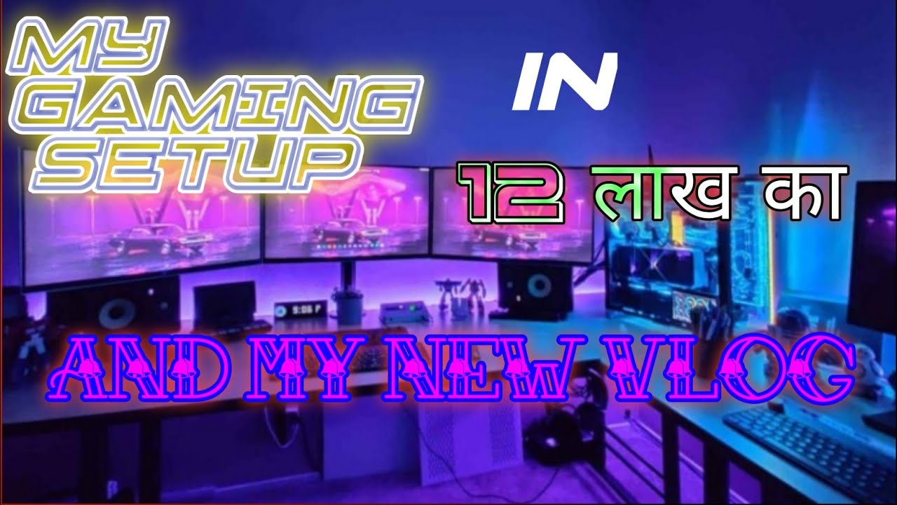 my first VLOG|| my PC setup in || handcam || #suryagamingps - YouTube