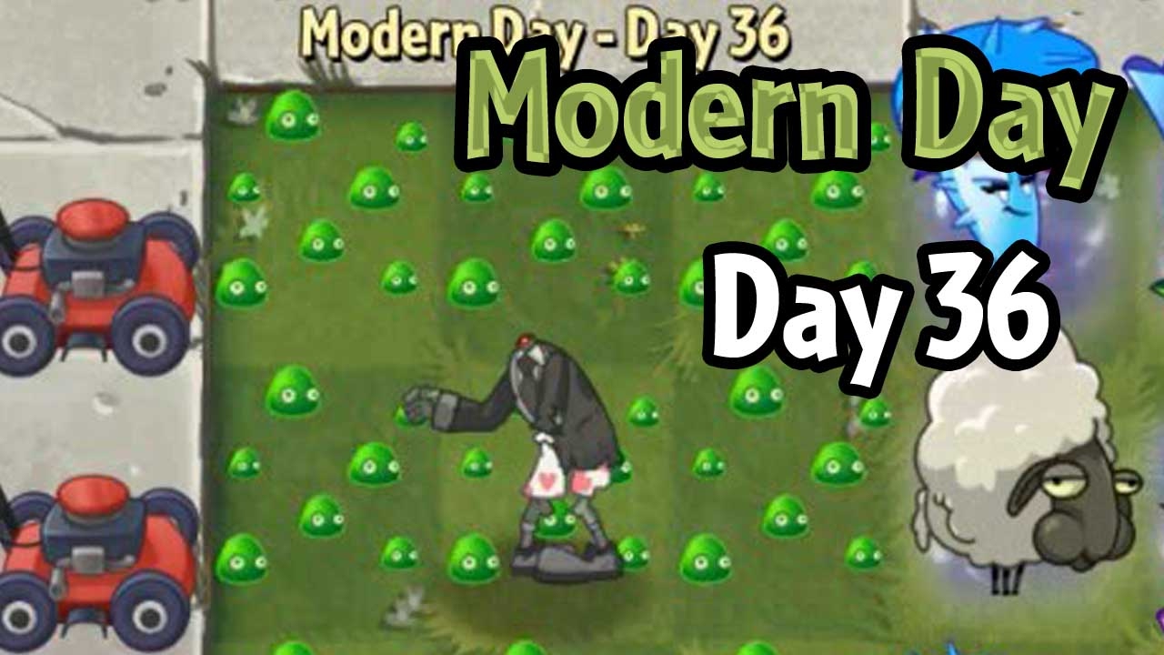 Plants vs Zombies 2 - Modern Day - Day 36: Dave's mold colonies - YouTube