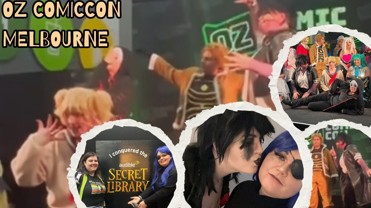 Oz comic con Melbourne 2025 Vlog! - YouTube