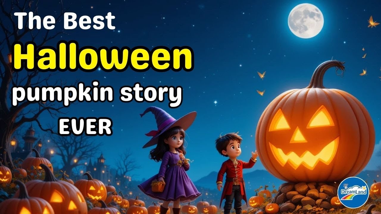 The Haunted Pumpkin Patch Adventure | Halloween Bedtime Story for Kids ...
