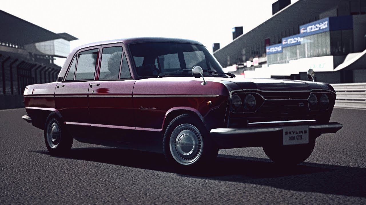 (GT6) Nissan SKYLINE 2000GT-B (S54B) '67 - Exhaust Comparison - YouTube